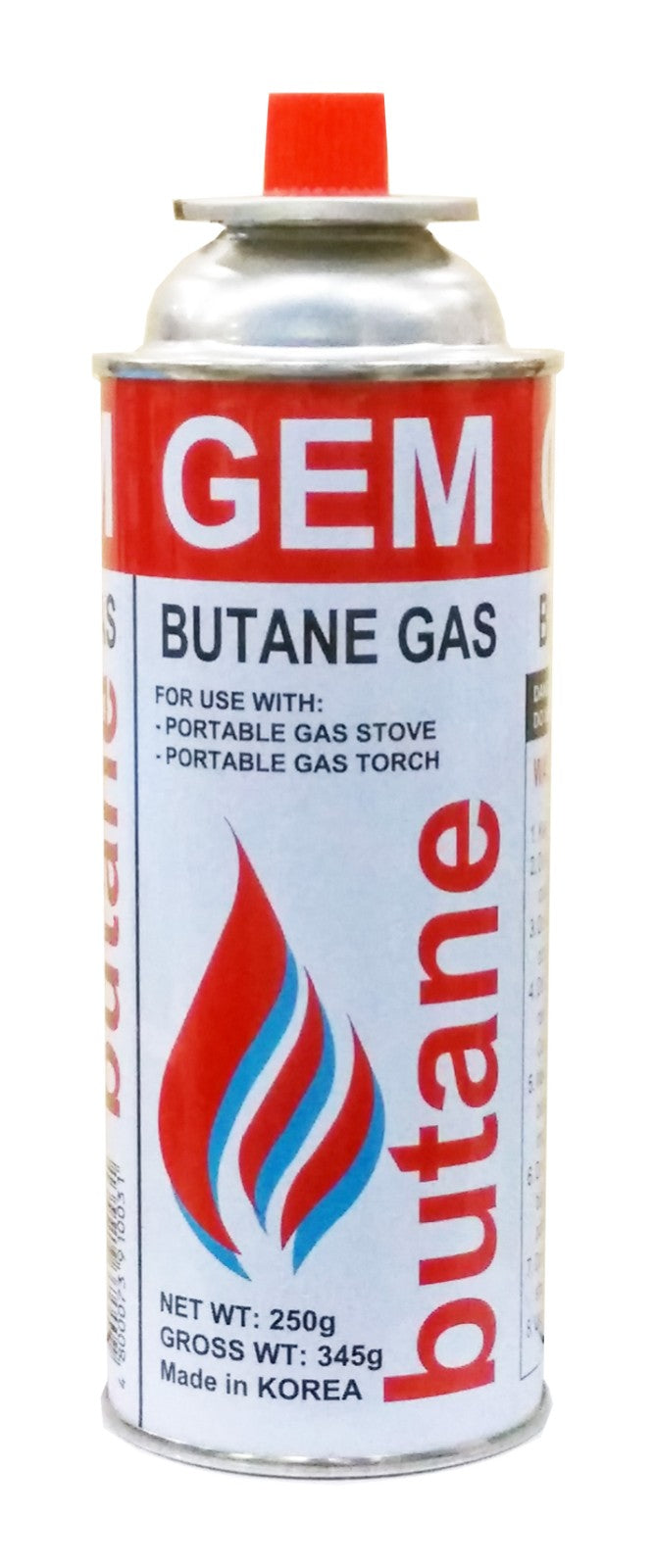 Gem Butane Gas 250g – Camping Gears PH